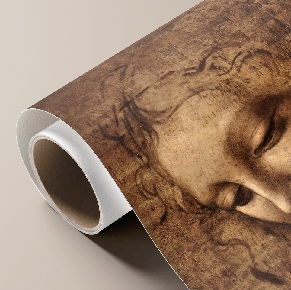 Head of a Young Woman La Scapigliata - By Leonardo Da Vinci | MUR Gallery